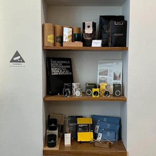 Monocle Café serves refined coffee